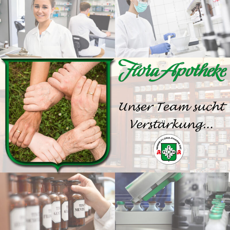 Wir suchen Dich für unser Team - Flora Apotheke Hannover